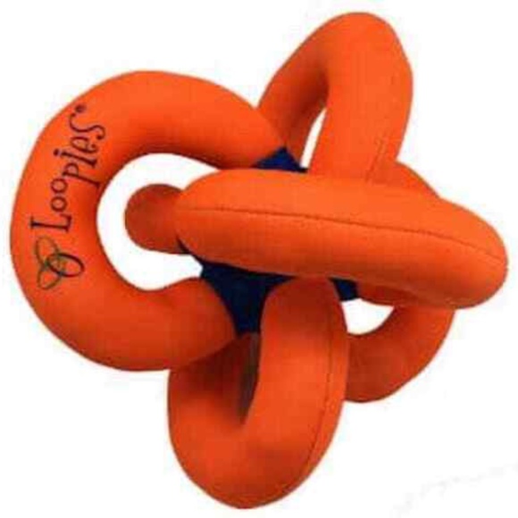 Loopies | Dog | Loopies Water Loopie 6 Loop Soft Orange Floats Floating ...